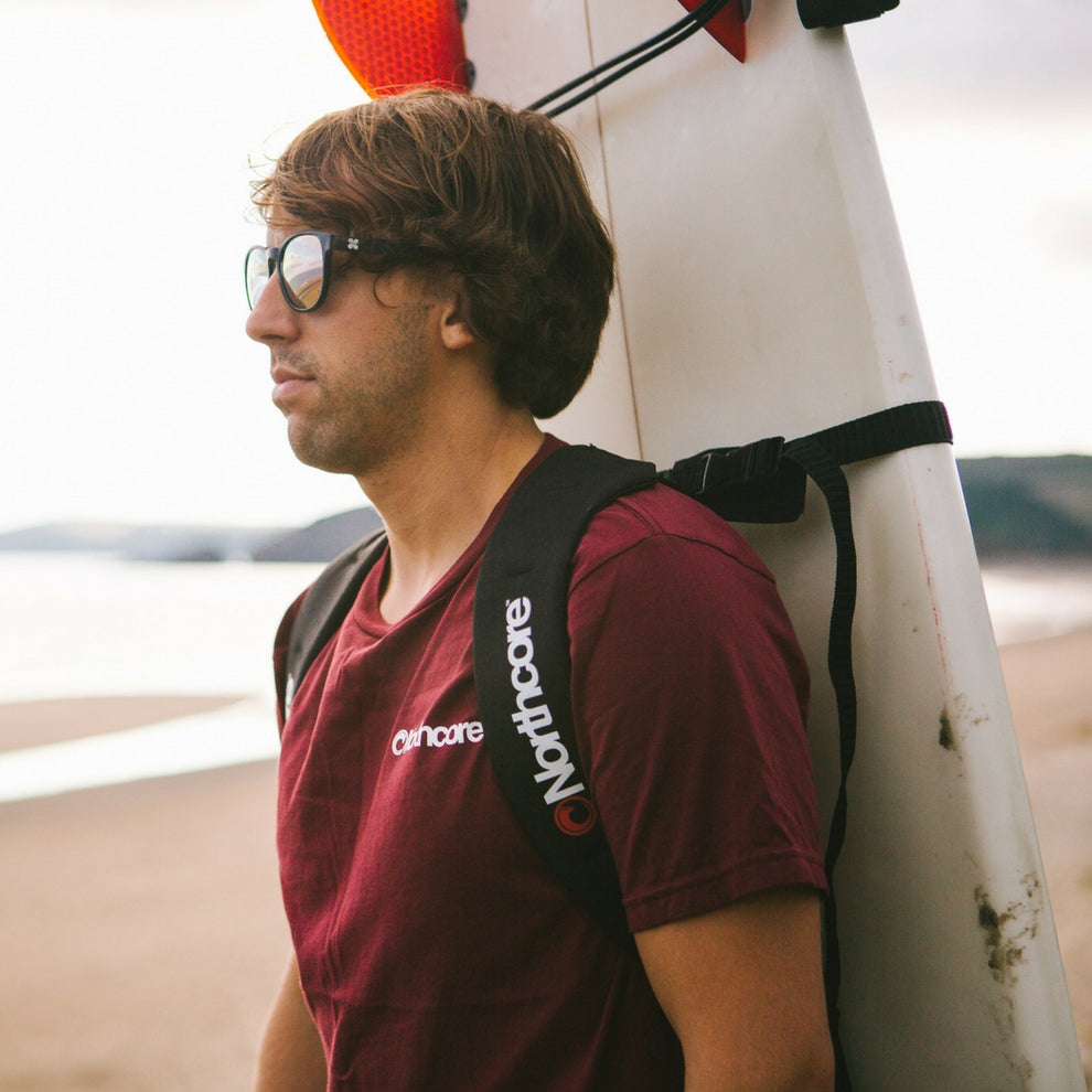 Northcore Surf Strap Surfboard Carry - Black